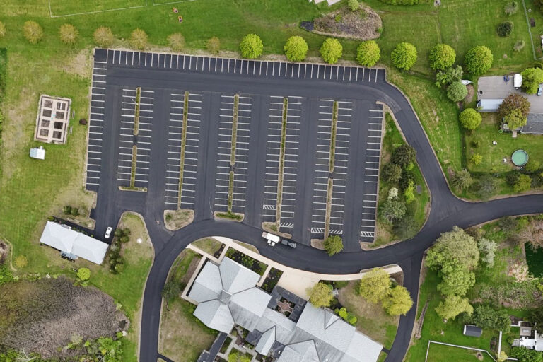 Services - Line Striping & Pavement Markings - Zebra Striping